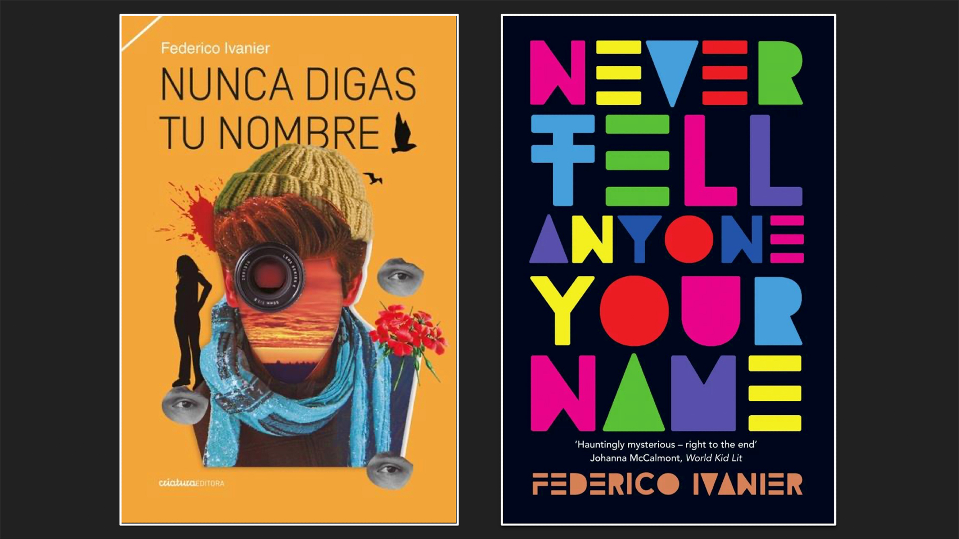 An Excerpt from Never Tell Anyone Your Name - Latin American Literature ...